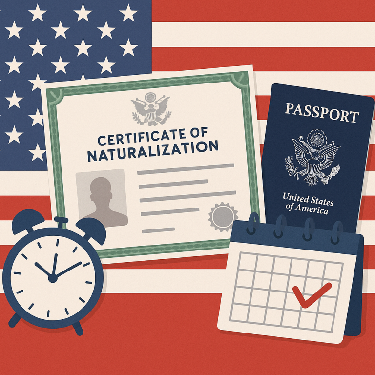 How Long Does the U.S. Naturalization Process Actually Take in 2025 ...